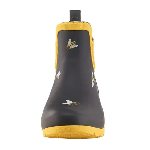 Black Bees Chelsea Rain Boots – Bemis Honey Bee Farm