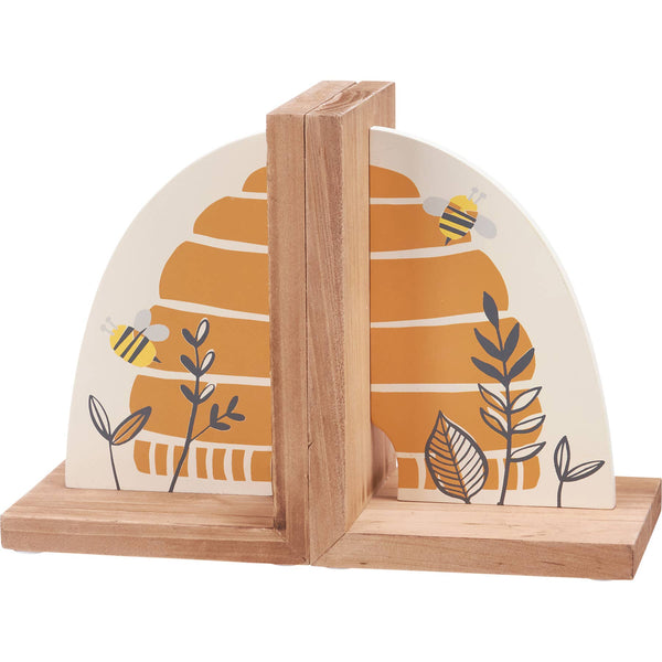 Bee Skep Bookends – Bemis Honey Bee Farm