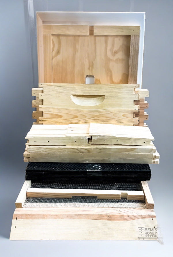 Single Deep Hive Kit (10 Frame) – Bemis Honey Bee Farm