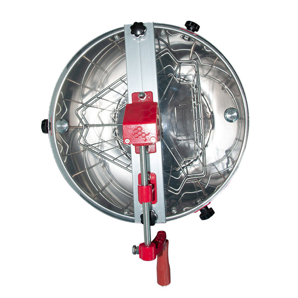 3 Frame Stainless Steel Manual Extractor – Bemis Honey Bee Farm