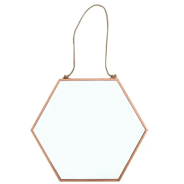 Large Hexagon Mirror – Bemis Honey Bee Farm