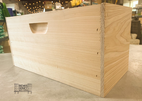 Wooden Nuc Box - 5 Frame Assembled – Bemis Honey Bee Farm